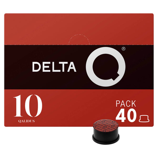 Delta Q Coffee Qalidus #10 XL 40ct – Seabra Foods Online