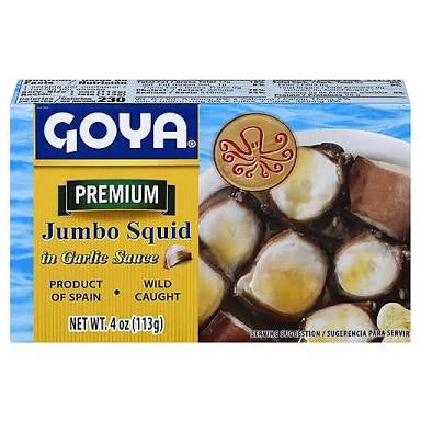 Goya Octopus in Garlic Sauce 4oz – Seabra Foods Online