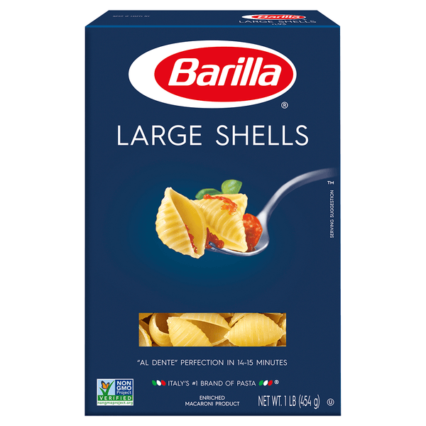 Barilla Large Shells 16oz – Seabra Foods Online