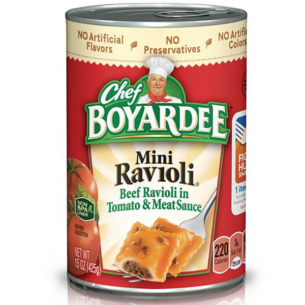 Chef Boyardee Micro Mini Ravioli 15oz – Seabra Foods Online