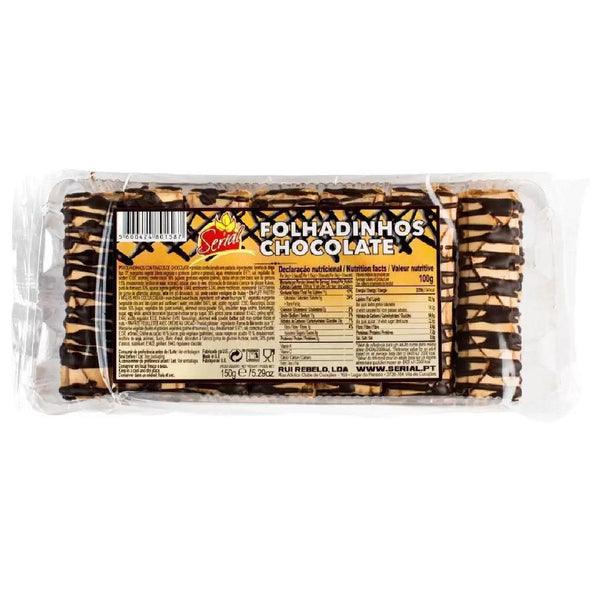 Folhadinhos Fios de Chocolate Serial 150g – Seabra Foods Online