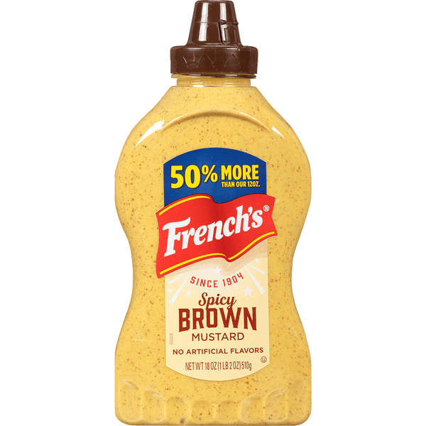 Frenchs Spicy Brown Mustard 18oz – Seabra Foods Online