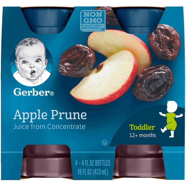 Gerber Apple Prune Juice 4pk – Seabra Foods Online