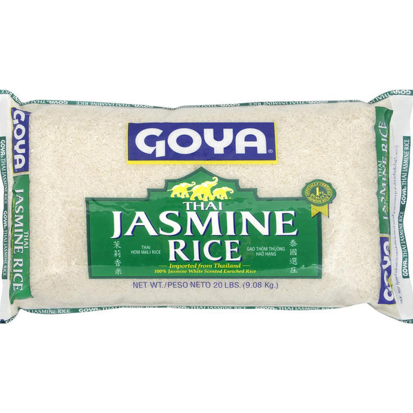 Goya Jasmine Rice 20 lb – Seabra Foods Online