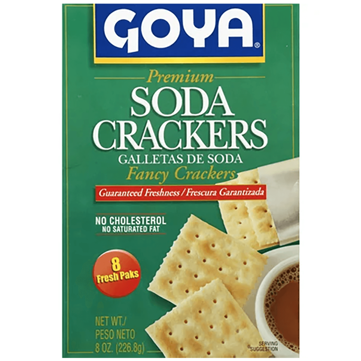 Goya Soda Crackers 226.8g – Seabra Foods Online