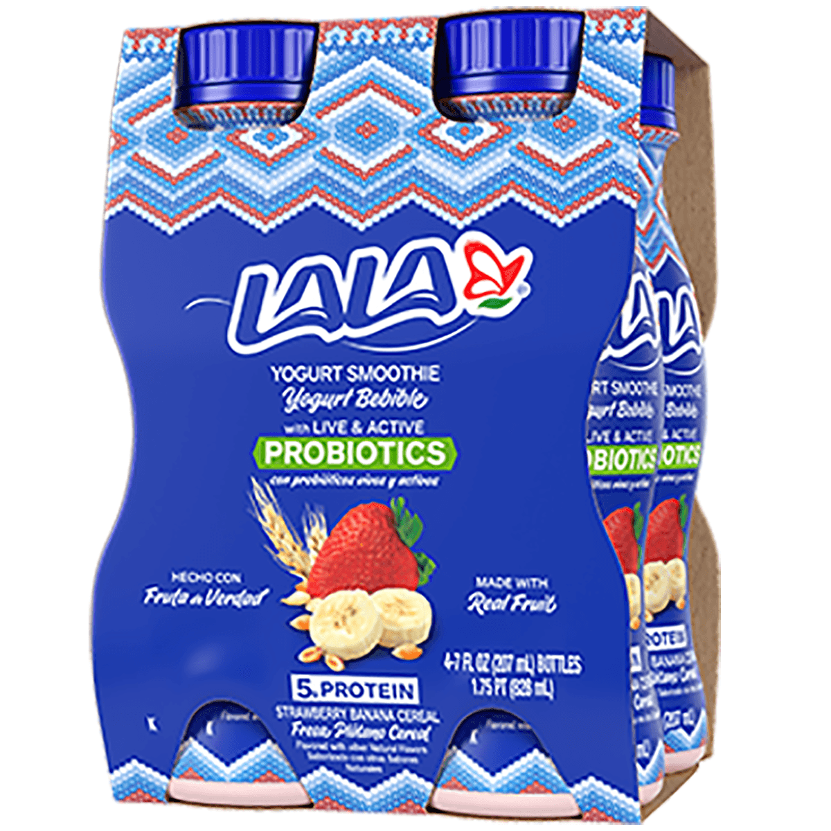 Lala Strawberry Banana 4 Pk – Seabra Foods Online