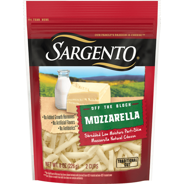 Sargento Shred Mozzarella – Seabra Foods Online