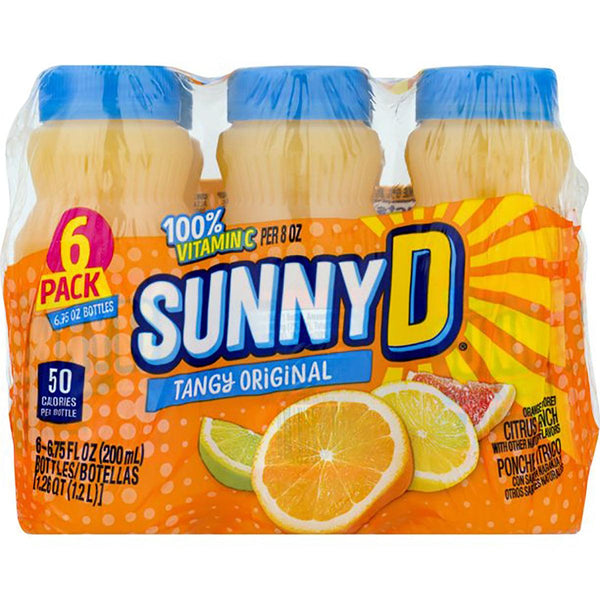 Sunny D Original Tangy 6PK – Seabra Foods Online