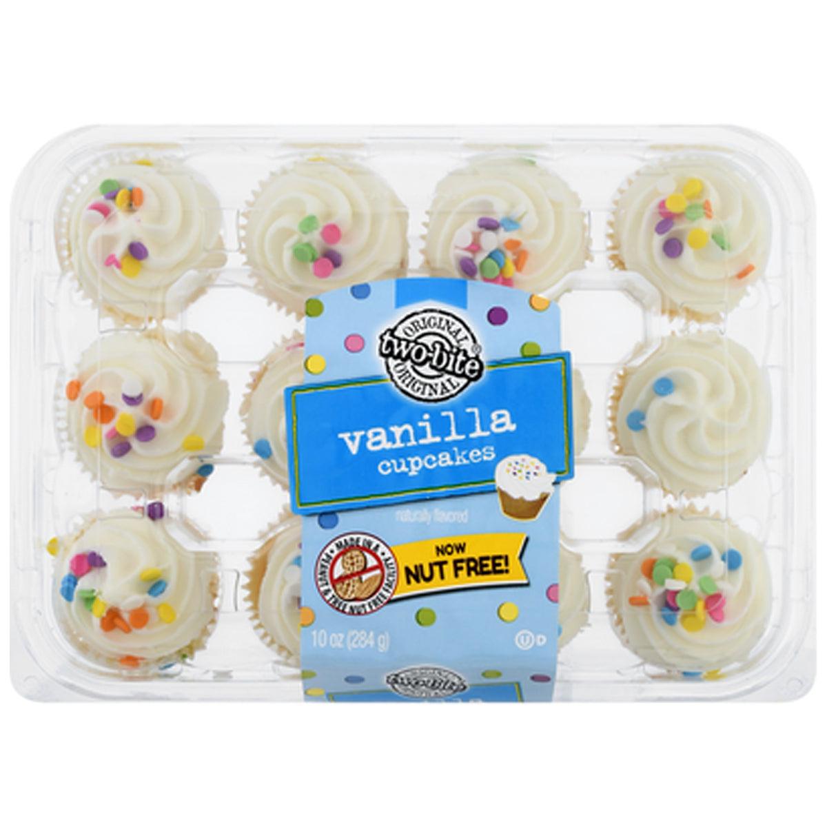 Two Bite Vanilla Cupcakes – Seabra Foods Online